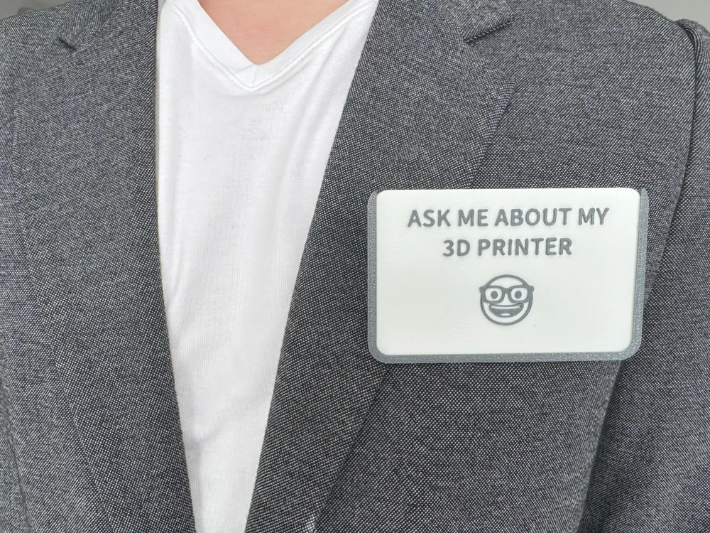 Clip-On Slide Badge Holder for Your “Make-My-Sign” by NozzleNoodle ...