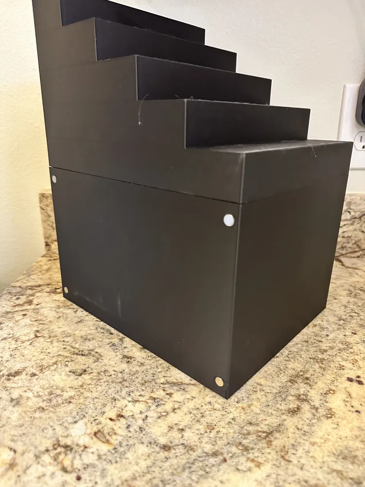 5‑Tier Modular & Magnetic Display Shelf Riser - Free 3D Print Model ...