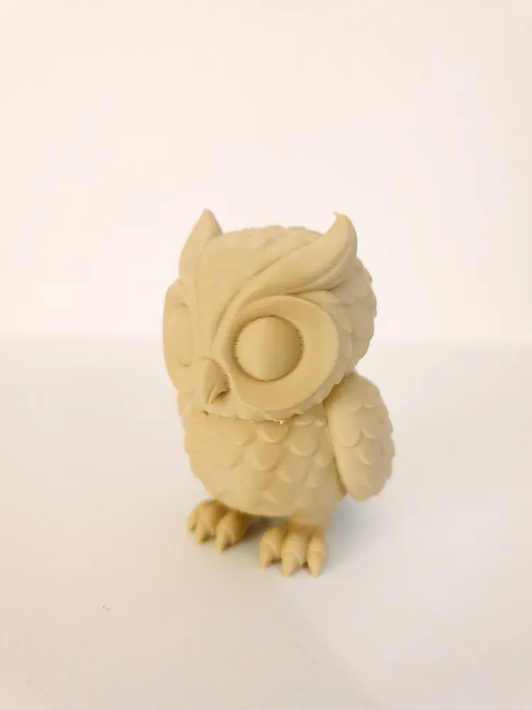 Stylized Horned Owl - Free 3D Print Model - MakerWorld