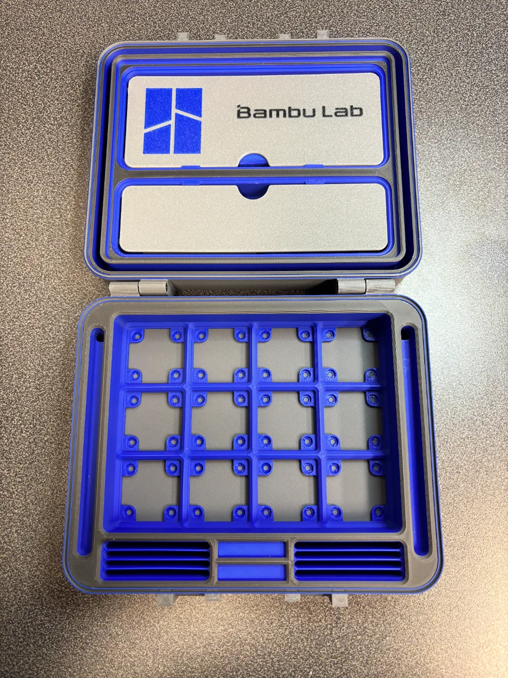 Bambu Tough Case Insert - Gridfinity - Free 3D Print Model - MakerWorld