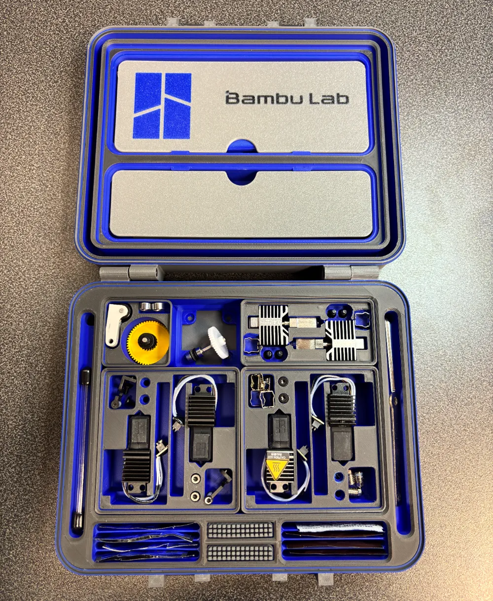 Bambu Tough Case Insert - Gridfinity Remixed by Engineered Reality ...