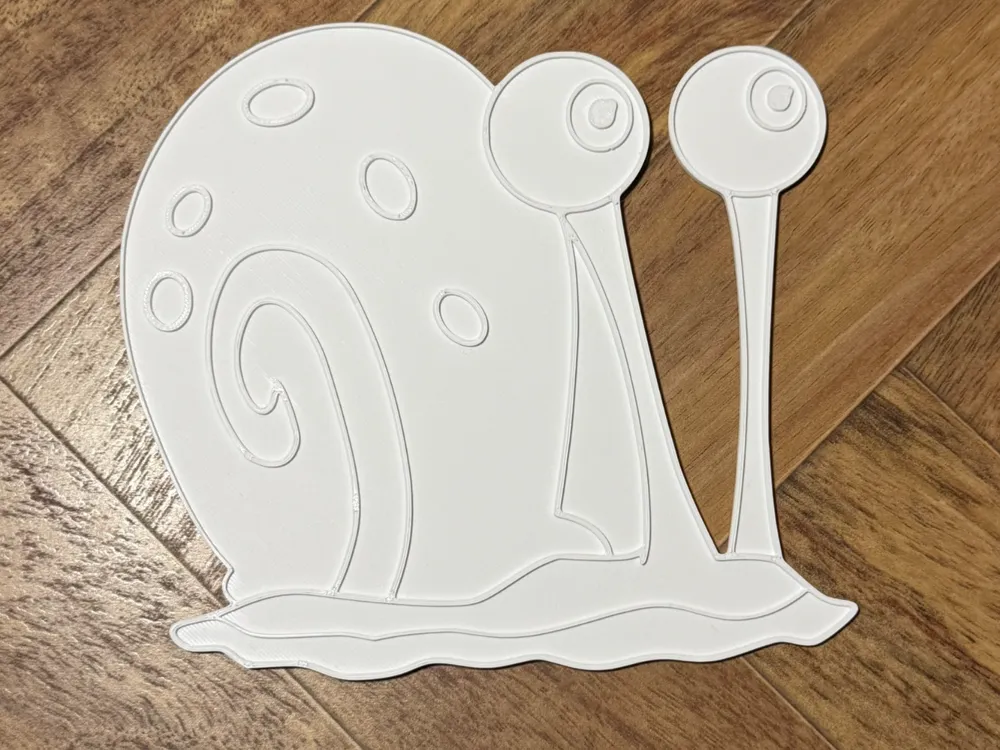SpongeBob Gary the Snail Print & Paint by Brit3rMakes MakerWorld ...