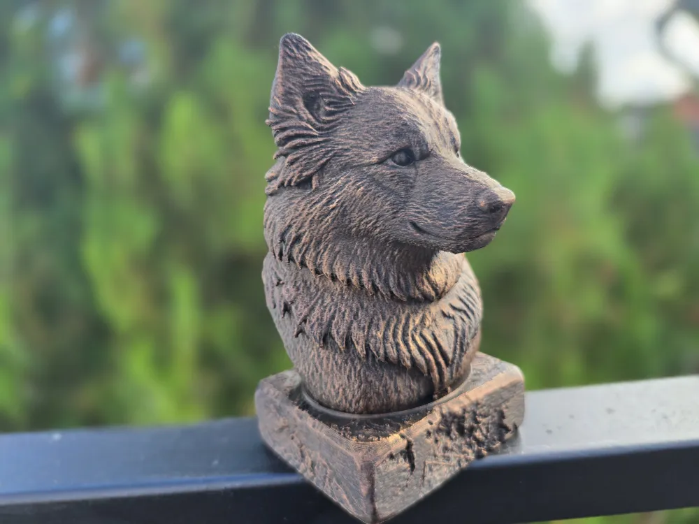 ICELANDIC SHEEPDOG BUST - Free 3D Print Model - MakerWorld