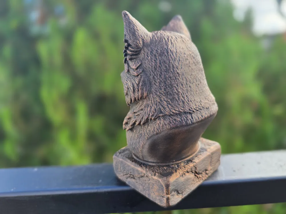ICELANDIC SHEEPDOG BUST - Free 3D Print Model - MakerWorld