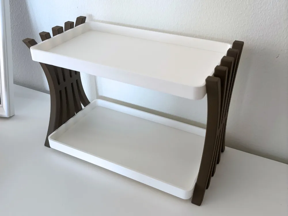 Desktop Shelf | Storage Rack - Free 3D Print Model - MakerWorld