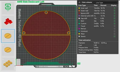 AMS Dry Box Complete Set - BambuLab Remixed by cagriahiskali - MakerWorld
