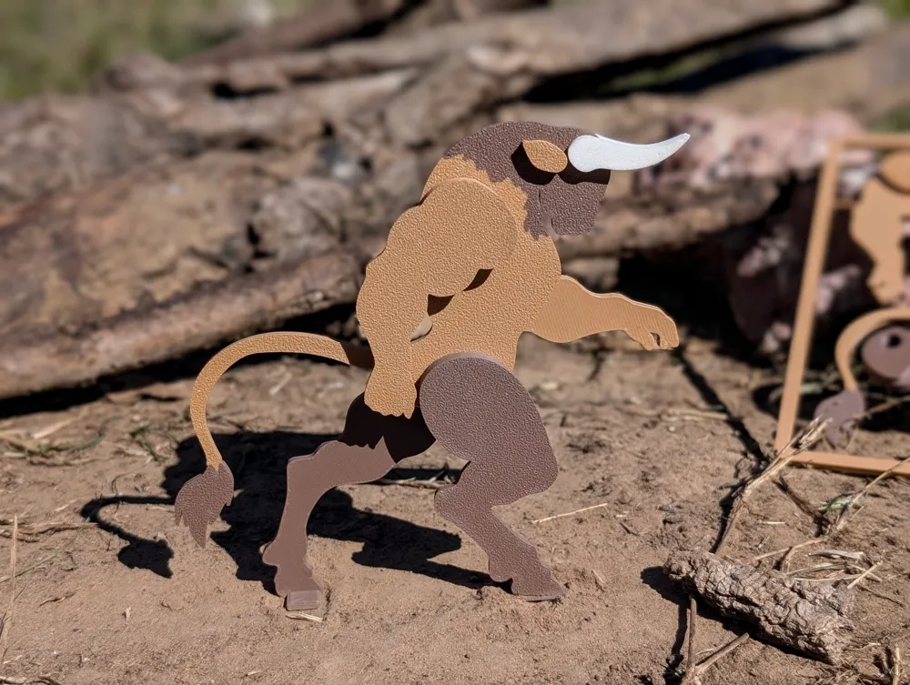 Minotaur - Mythical Kit Card by designs.by.Marcum - MakerWorld