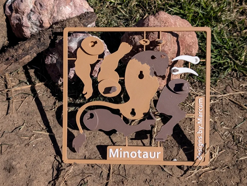 Minotaur - Mythical Kit Card by designs.by.Marcum - MakerWorld