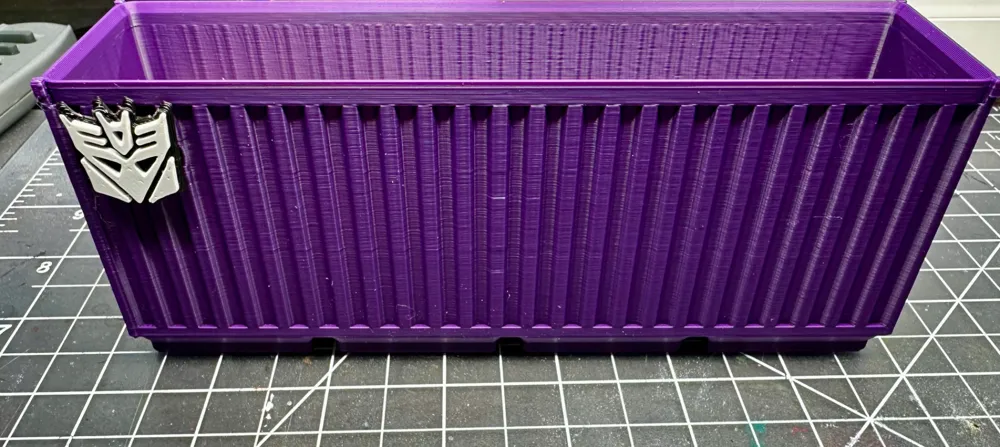 gridfinity shipping container 4x1 taller Remixed by brmerca - MakerWorld