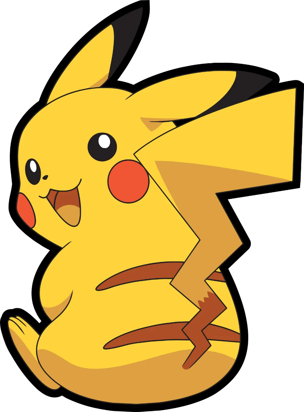 FOUR COLOR - HueForge Pikachu [Multicolor] by jsalonis - MakerWorld