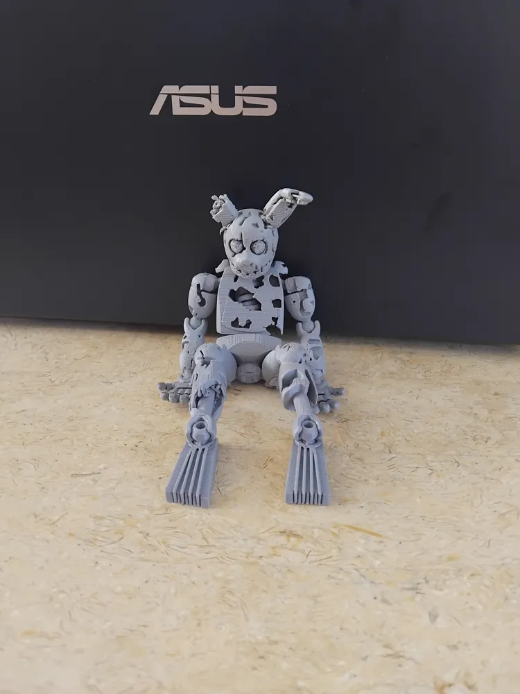 SpringTrap action figure - Free 3D Print Model - MakerWorld