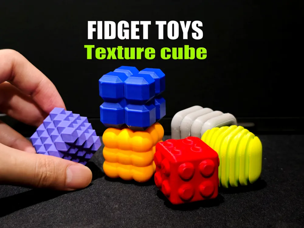 Texture Cube-Combined by MGTOYSSS MakerWorld: Download Free 3D Models