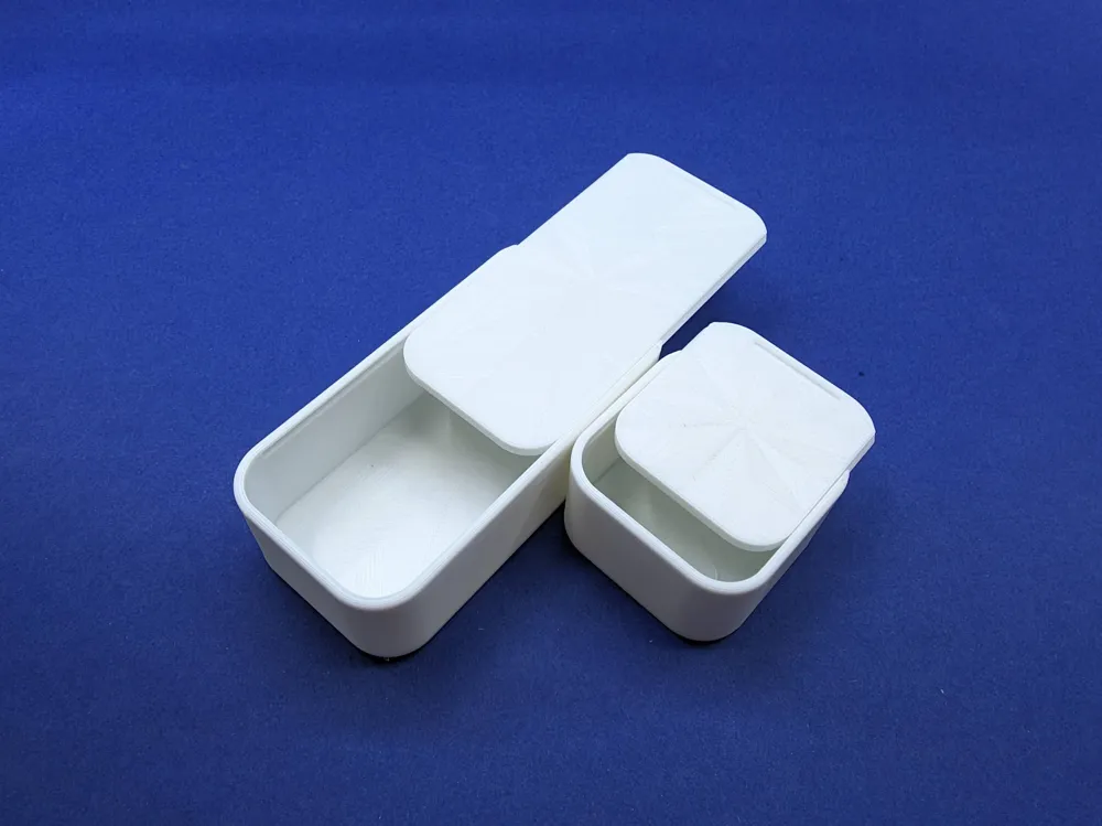 Minimal Small Boxes With Sliding Lids - Free 3D Print Model - MakerWorld