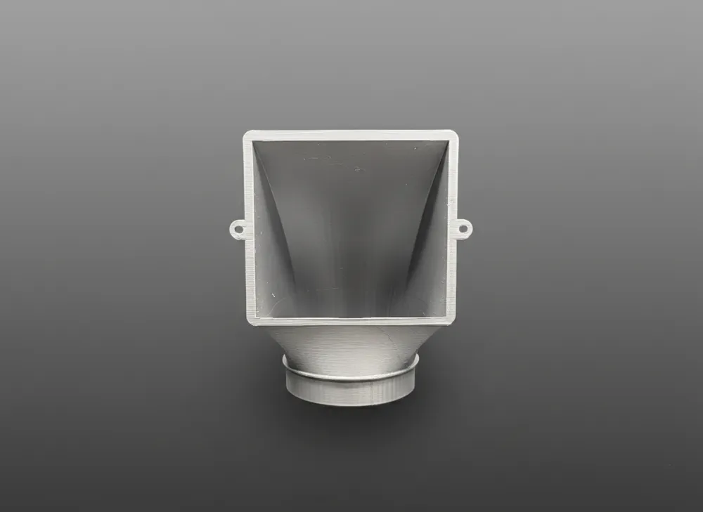 3 Inch Right Angle Vent for the Bambu P1S / X1C by FreddyMakes ...