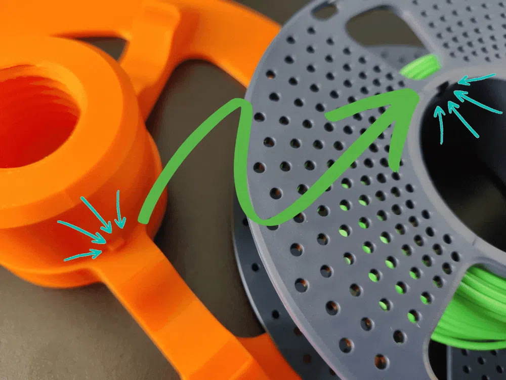 AMS Adapter for SUNLU small 250g new spools - Free 3D Print Model ...