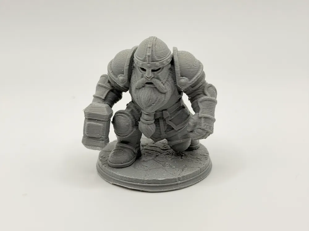 DnD Miniature Dwarf with hammer by wif1973 MakerWorld: Download Free 3D ...