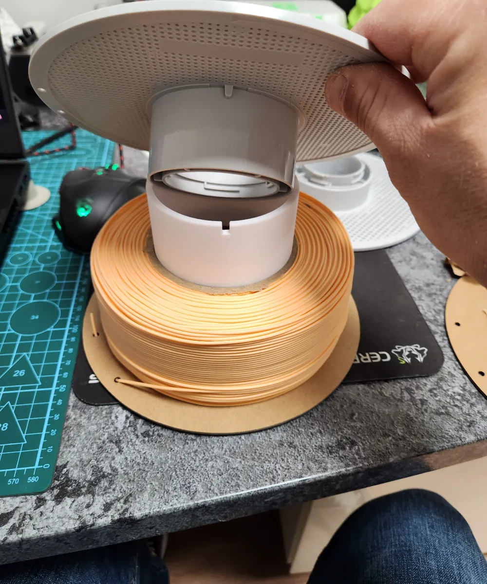 adapter polymaker/polyterra for bambulab AMS spool by scaglia ...
