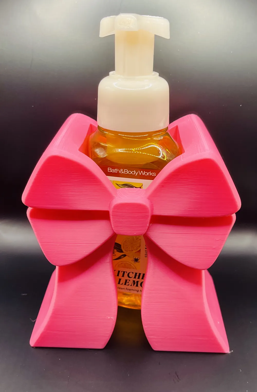 Valentine Elegant Bow - Soap Dispenser - Free 3D Print Model - MakerWorld