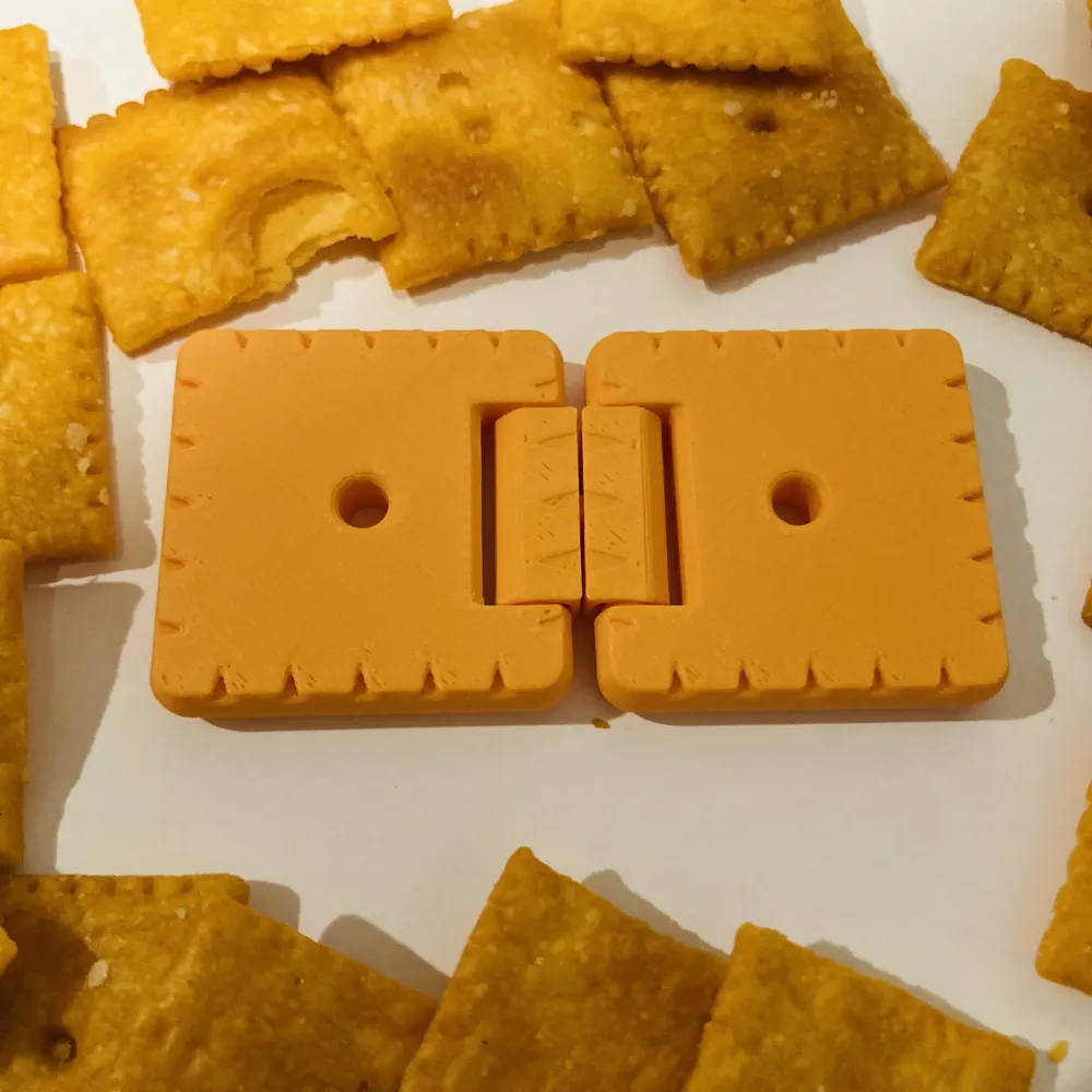 CHEEZ-IT Slip and Slide Fidget (30 mins) Cheese - Free 3D Print Model ...