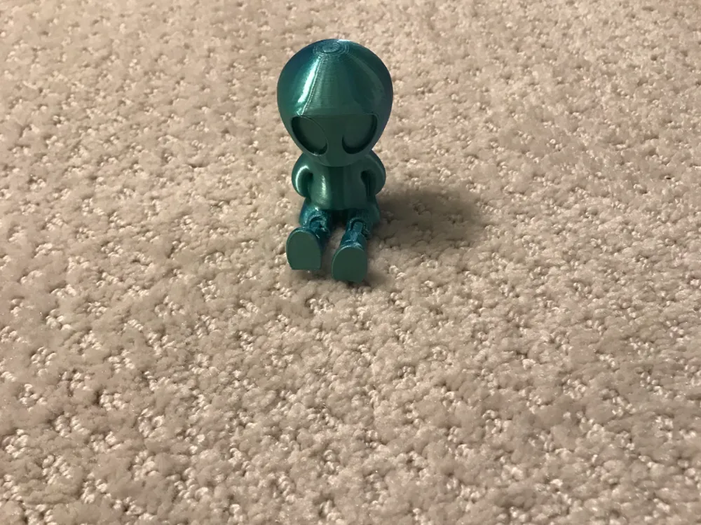 ariticulated alien - Free 3D Print Model - MakerWorld