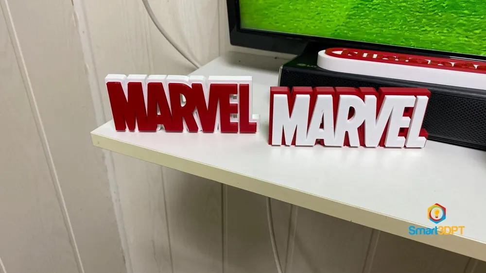 marvel logo by Smart3d by Gabriel Gomes - MakerWorld
