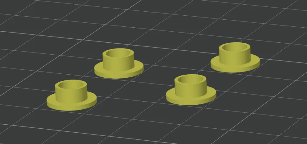 X1C / P1P / P1S Door Screw Gaskets by SpectreGadget - MakerWorld