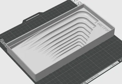 Wera Hex Wrench Set Imperial Gridfinity by JT_311 - MakerWorld