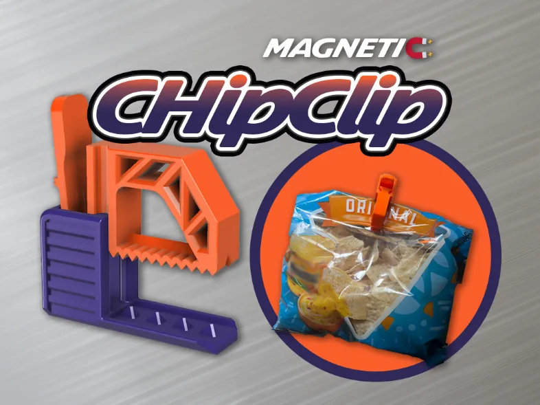 Magnetic Chip Clip by AskNinjaTom - MakerWorld