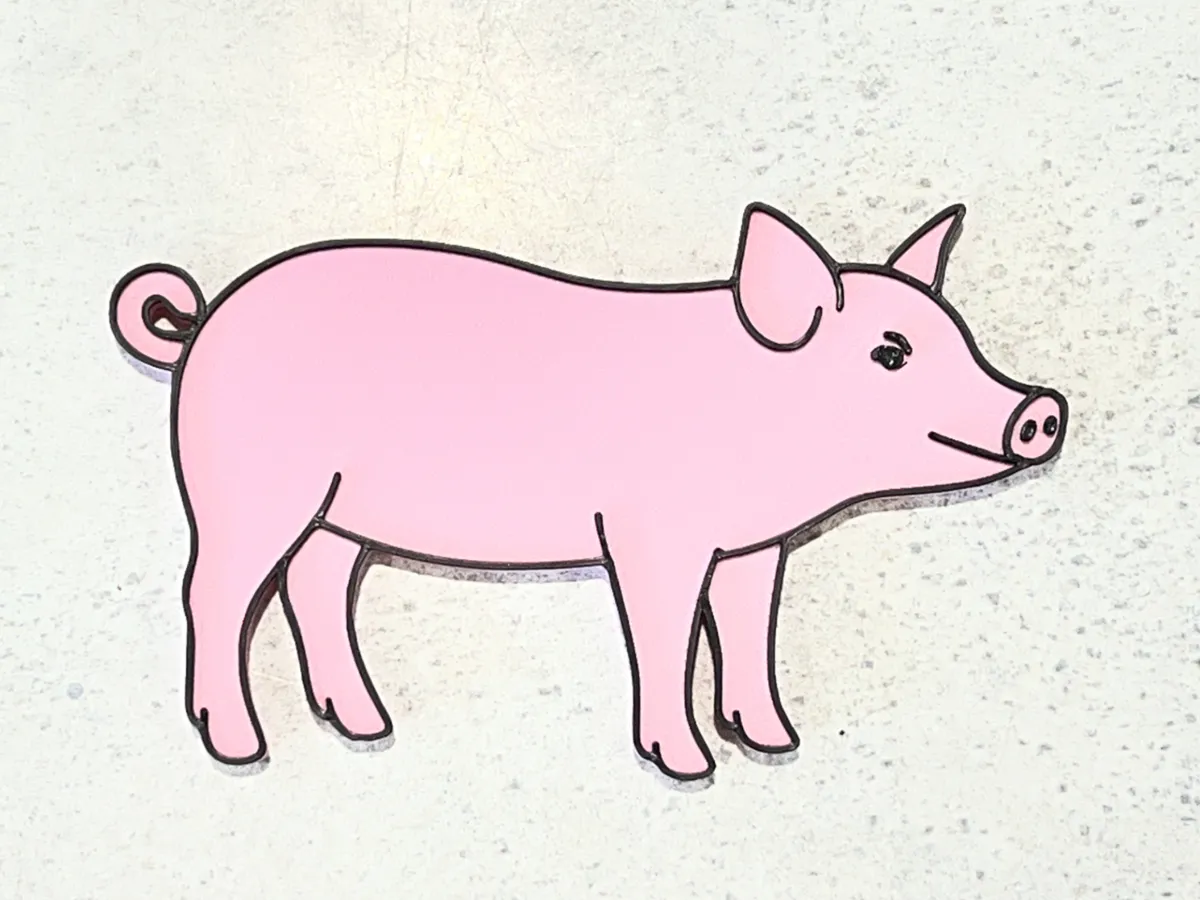 Pig Tactile Story Prop - Free 3D Print Model - MakerWorld