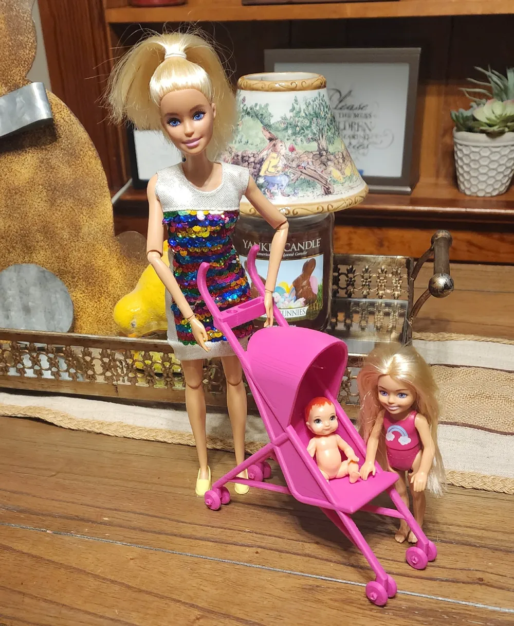 Barbie Stroller by Wallace3D - MakerWorld