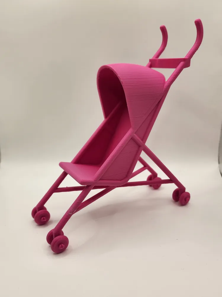 Barbie Stroller by Wallace3D MakerWorld: Download Free 3D Models