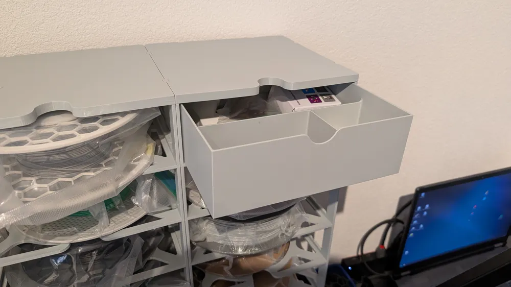 Drawer for Filament Rack - Free 3D Print Model - MakerWorld