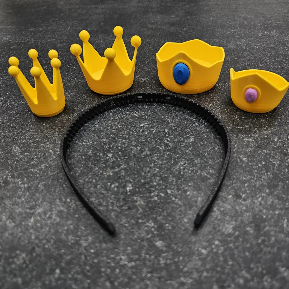 Crown Headband (Various) - Free 3D Print Model - MakerWorld