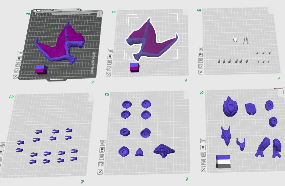 Articulated Realistic Aerodactyl +Skeleton version by Becca_3D ...