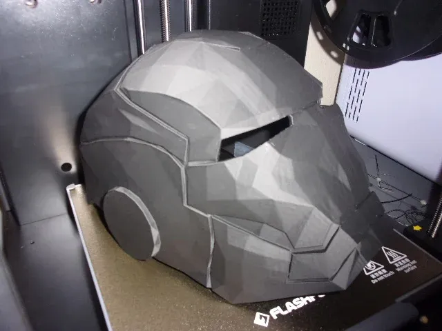 Iron-Man-Maske – Kostenloses 3D-Druckmodell – MakerWorld
