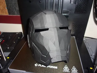 Iron-Man-Maske – Kostenloses 3D-Druckmodell – MakerWorld