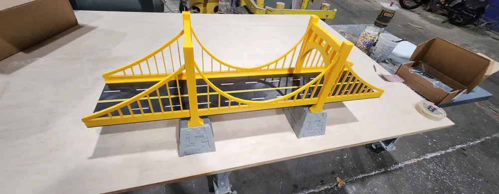 Pittsburgh 3 Sisters Bridge - Free 3D Print Model - MakerWorld