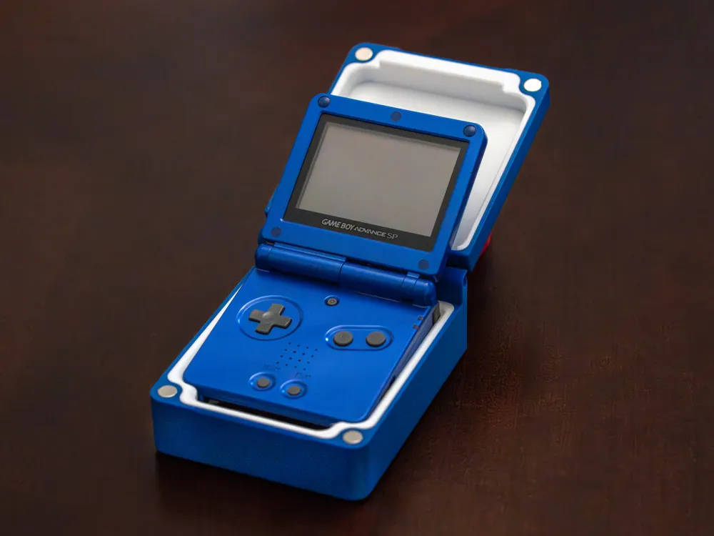 Gameboy Advance SP Case - Free 3D Print Model - MakerWorld