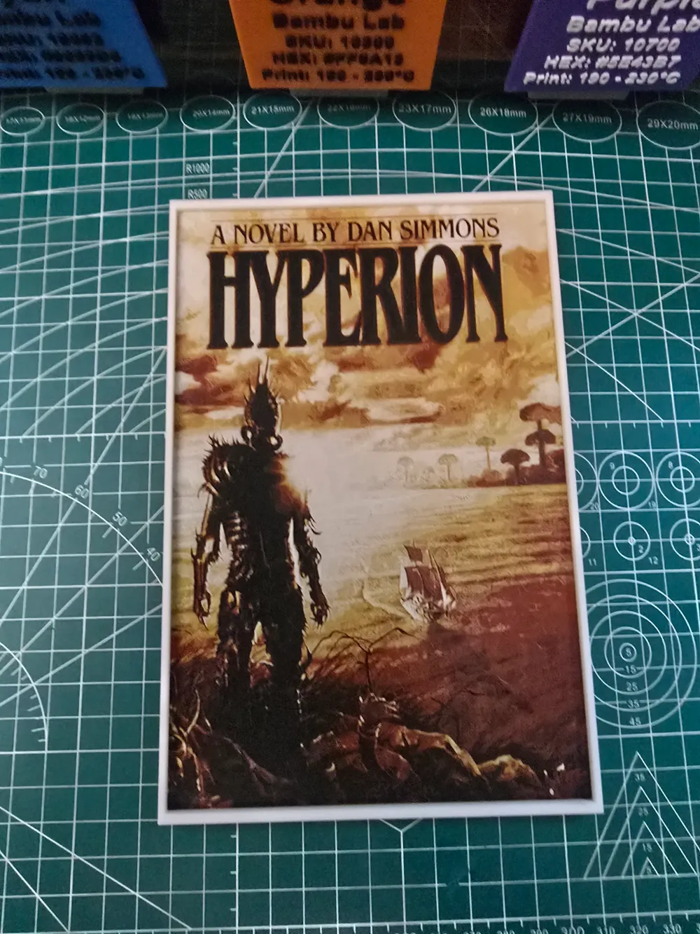 Hyperion by Dan Simmons - Hueforge Art by Lumpy3D - MakerWorld