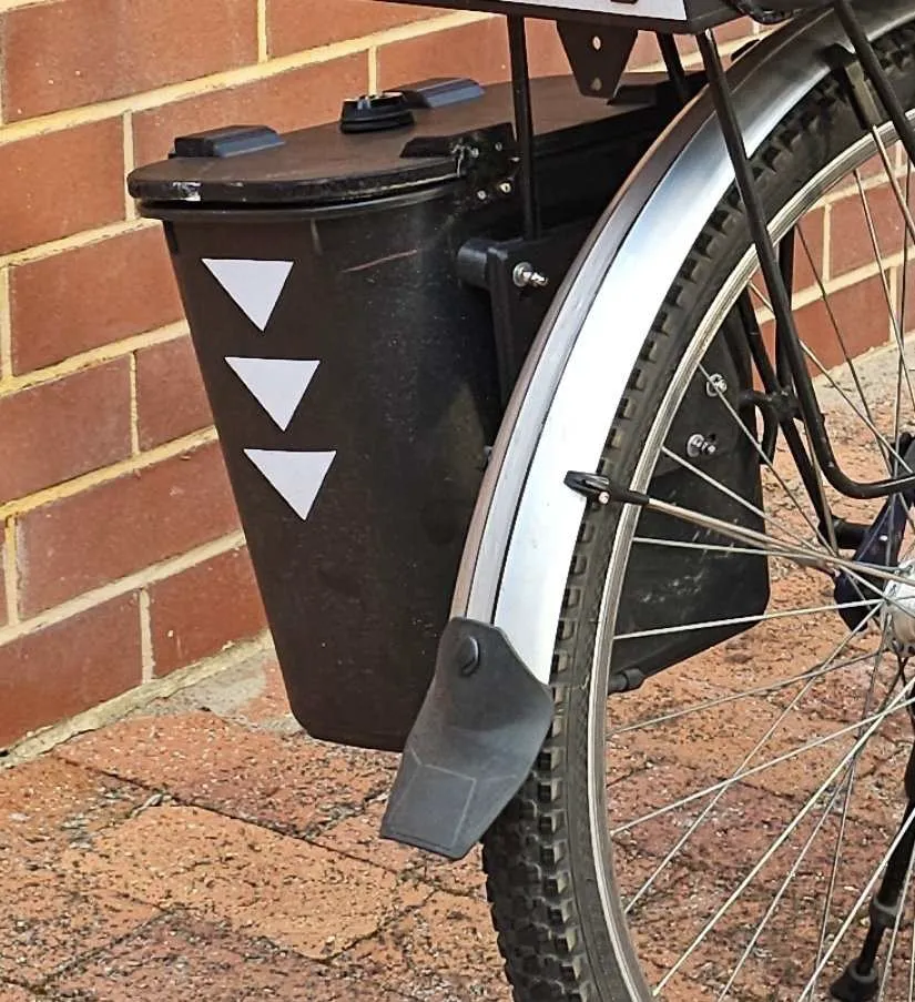 Hard Shell Waterproof Lockable Bike Pannier by MrNedwab - MakerWorld