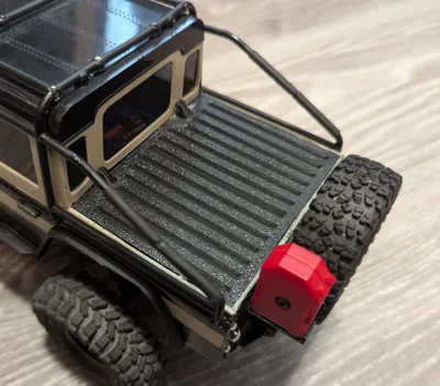 TRX4M Defender bed for four door conversion mod by Snot LeBotBot ...