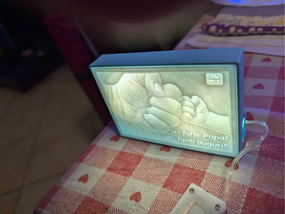 Father's Day lithophane / lamp gift idea by n.raimondi MakerWorld ...