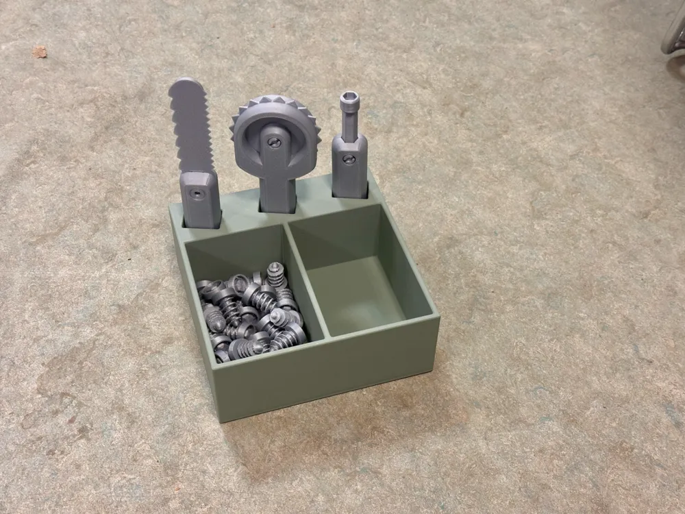 Cardboard Craft Tool and Screw Organizer by Kiki - MakerWorld