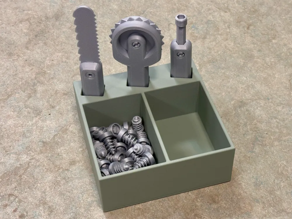 Cardboard Craft Tool and Screw Organizer by Kiki - MakerWorld