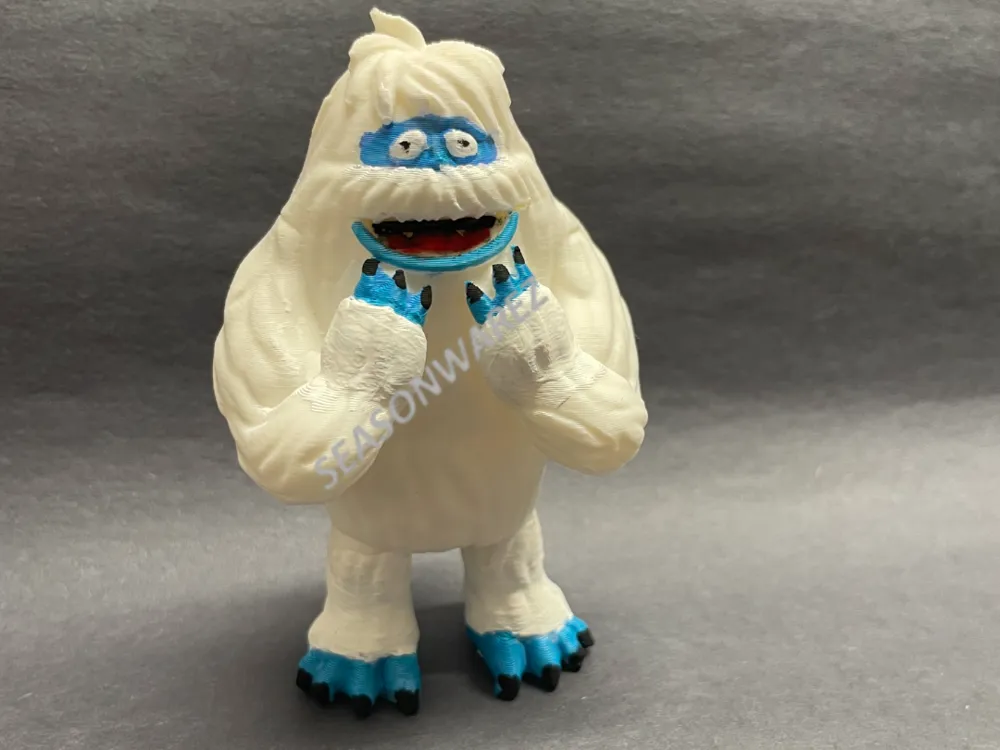 Bumble Abominable Snow Monster (Cute / Toothless) - MakerWorld 3D Model ...