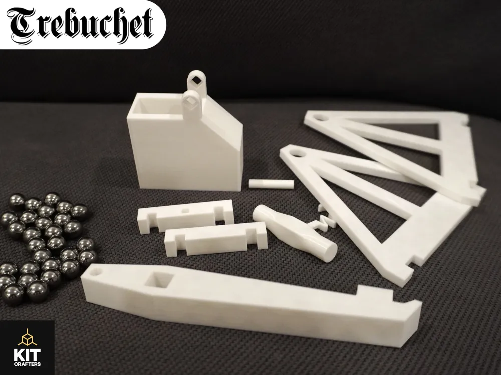 Handheld Trebuchet - Model Kit by Kit Crafters - MakerWorld