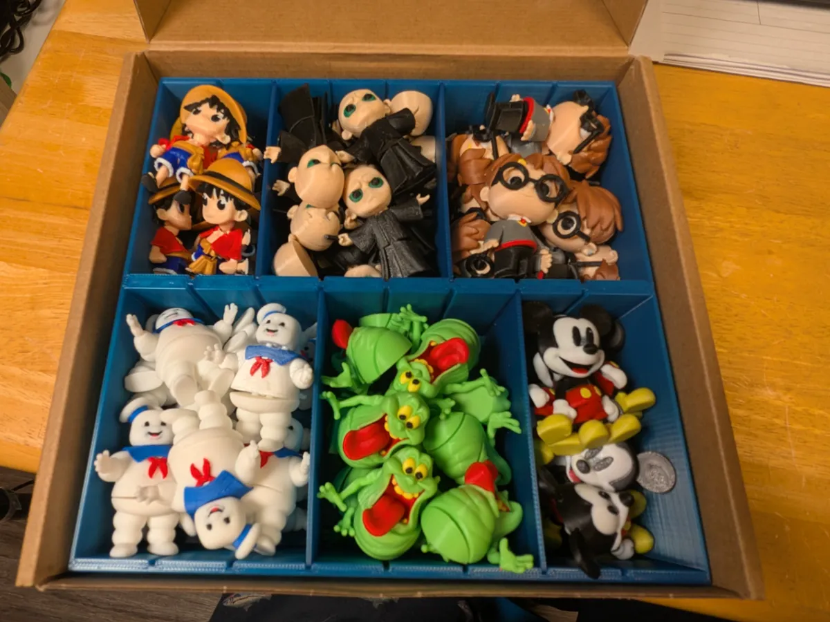 Mini Flexi Storage, Display & Transportation Box - Free 3D Print Model ...