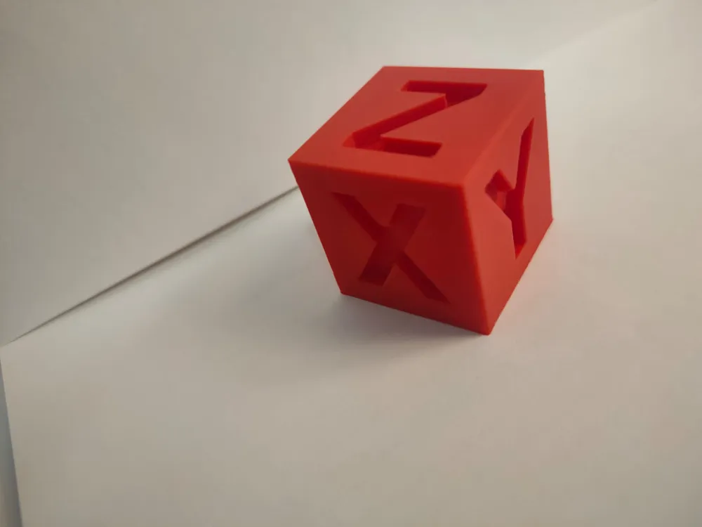 XYZ Calibration Cube - Free 3D Print Model - MakerWorld