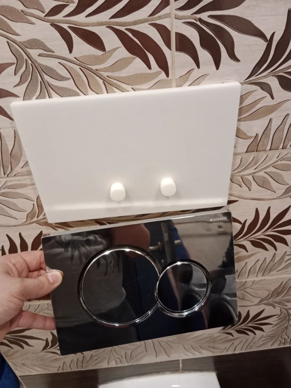 WC GEBERIT button by AVGCZ2 - MakerWorld