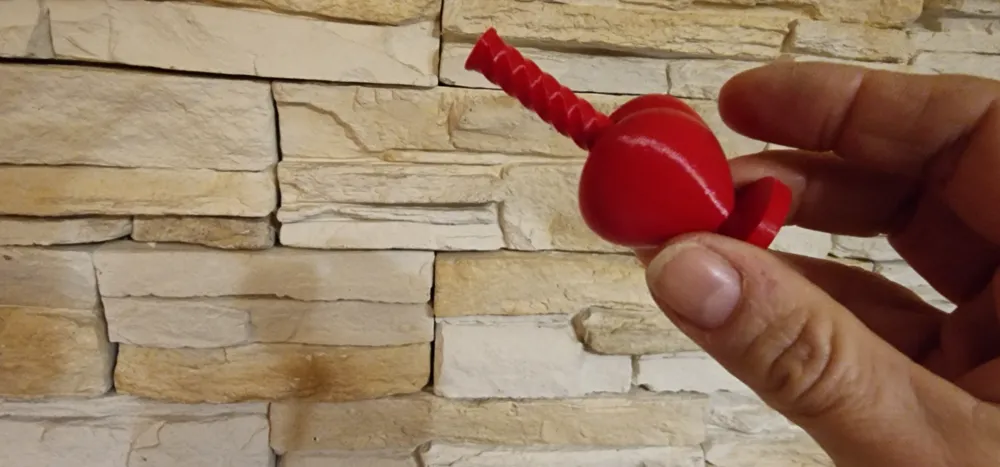 Love Heart Toy spinner Juguete Corazon del Amor by darvil66 - MakerWorld